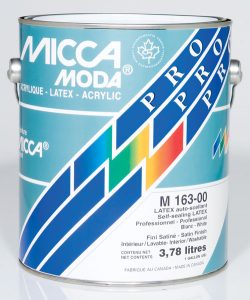 Sealing Latex Acrylic Paint - Micca Moda Pro M0163-00 - Micca Paint Store